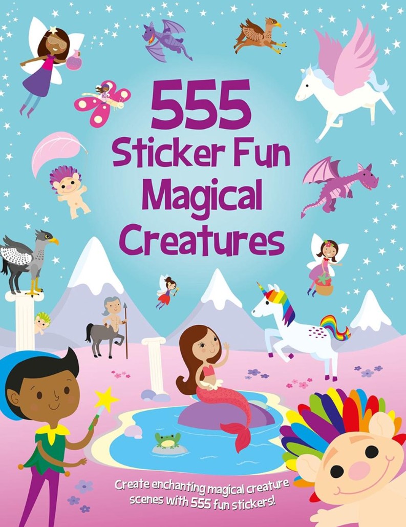 555 Sticker Fun Magical Creatures – Little Trooper Limited